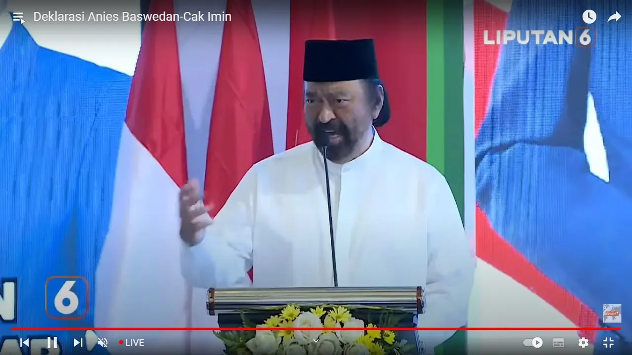 Deklarasi Anies-Cak Imin Jadi Sorotan Media Asing - Global Liputan6.com