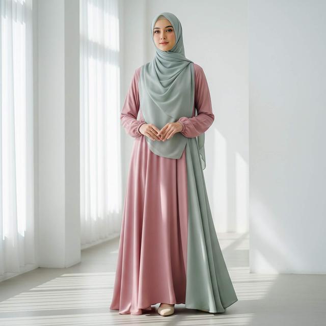10 Abaya Gamis Syar’i Modern Tanpa Kesan Berlebihan, Tampil Elegan dan ...