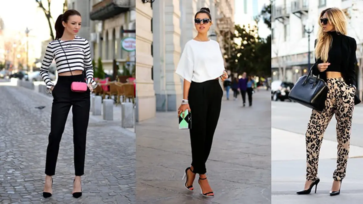 7 Ide OOTD Kece dengan Celana Highwaisted Kekininan - Photo Fimela.com