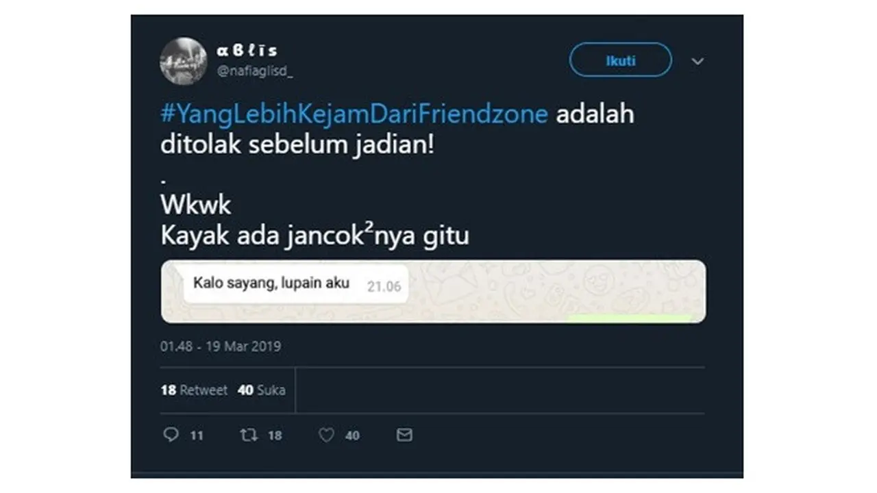 7 Curahan Hati Netizen Ini Buktikan Kejamnya Hubungan Friendzone ...
