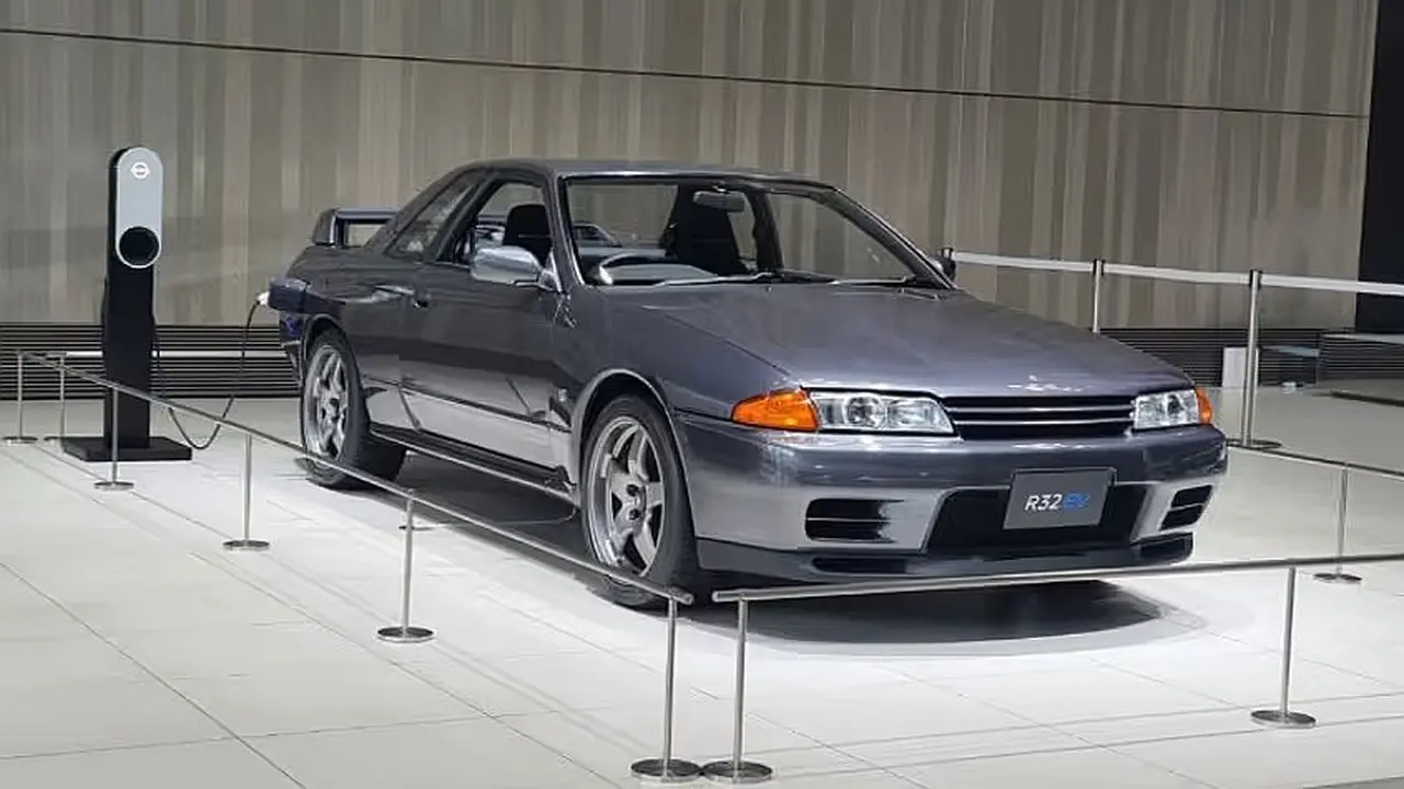Mengintip Transformasi Sang Legenda Nissan R32 Menjadi Mobil Listrik ...