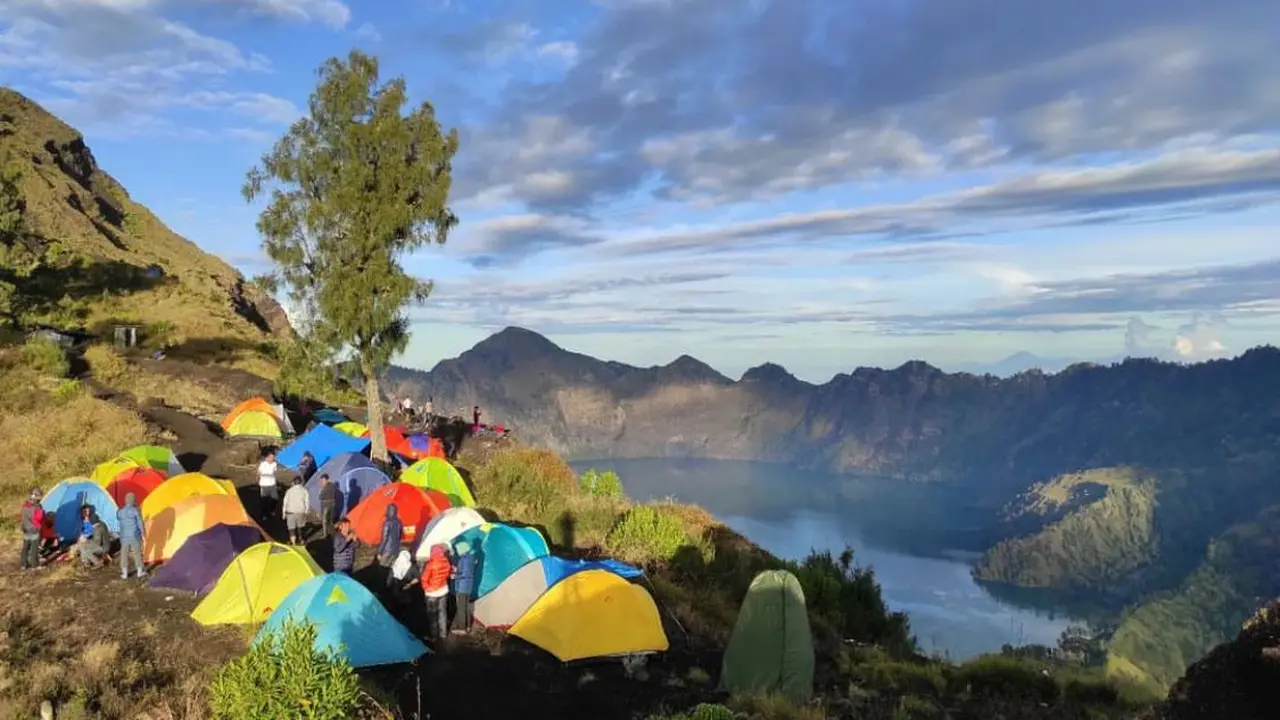 6 Fakta Menarik Gunung Barujari di Lombok yang Merupakan Anak Gunung ...
