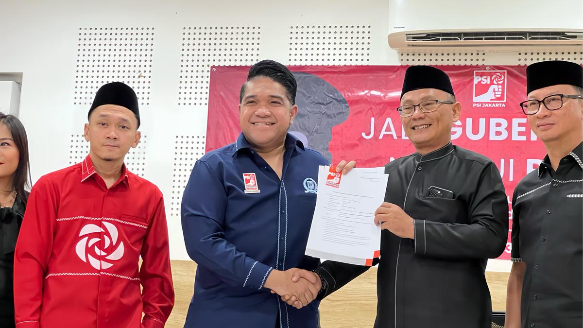 Ketua FBR Lutfi Hakim Daftar Bakal Cagub Jakarta 2024 dari PSI