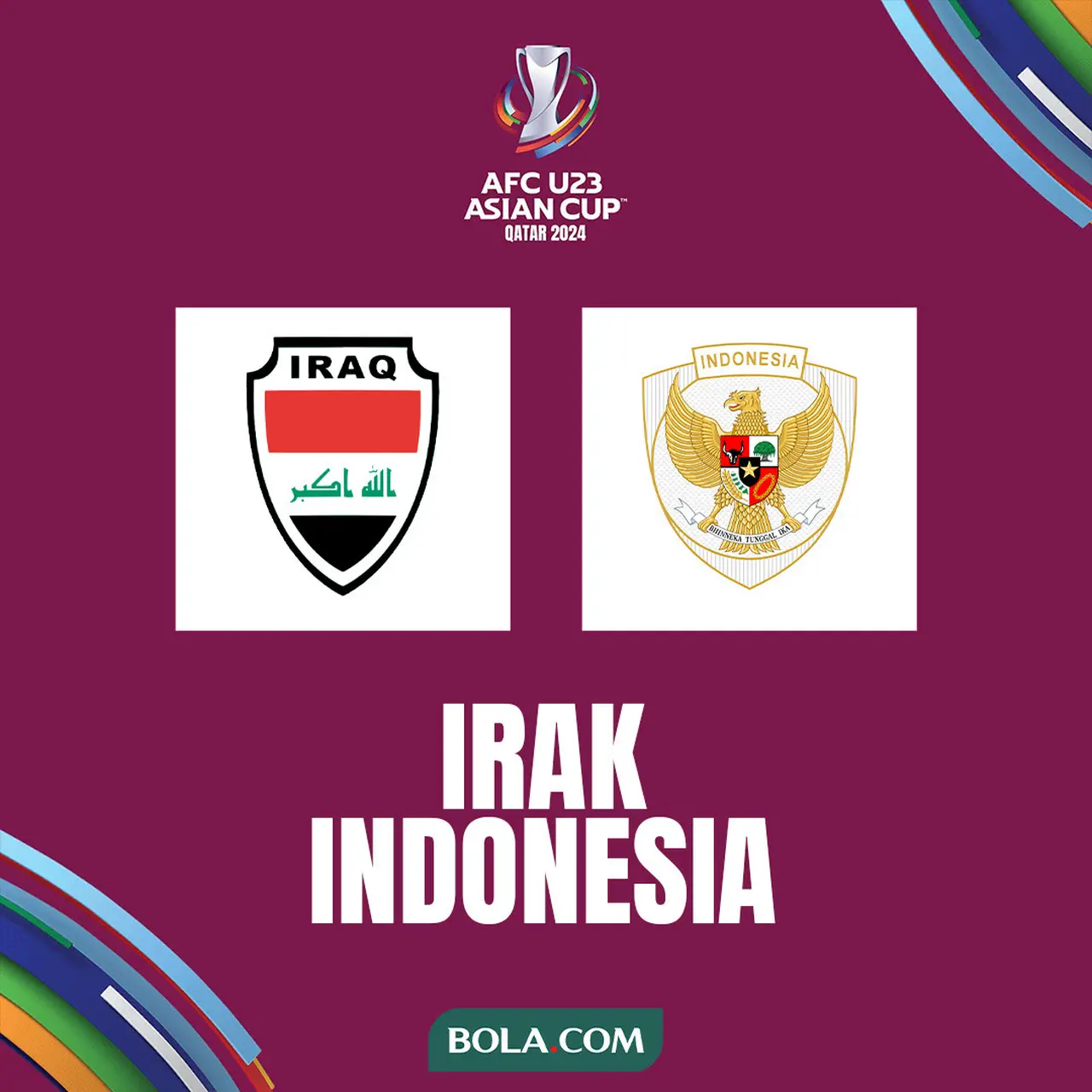 Link Live Streaming Piala Asia U-23 2024 Irak vs Indonesia, Sebentar Lagi Tanding - Bola ...