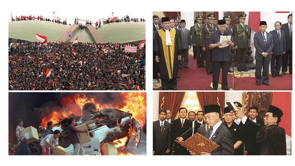 Infografis Kilas Balik Reformasi Mei 1998 - News Liputan6.com