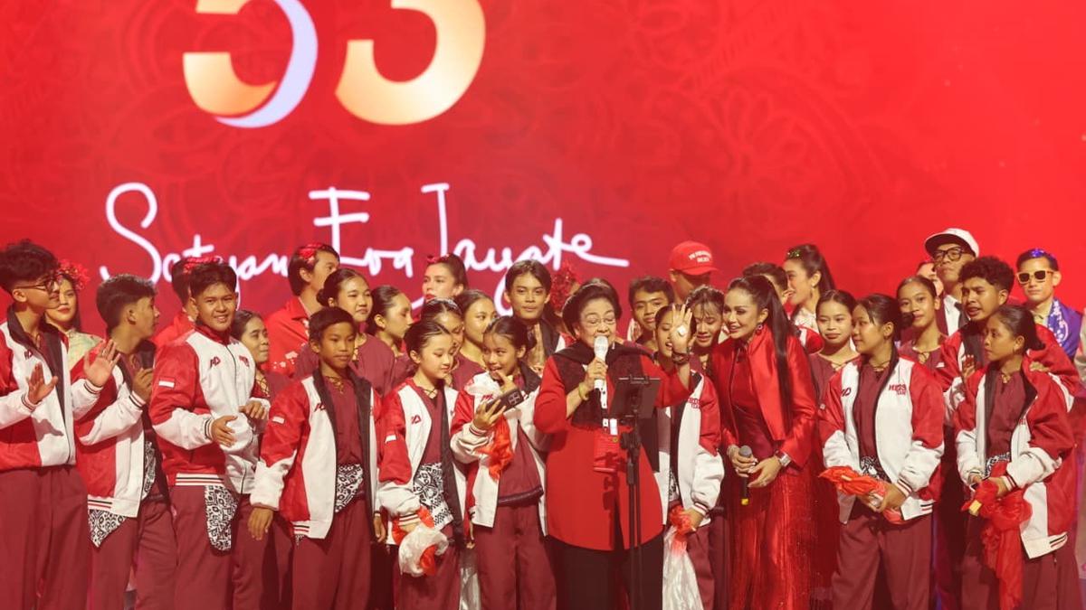 Megawati Berikan Kado Istimewa di HUT ke-53 PDIP, Apa Itu?