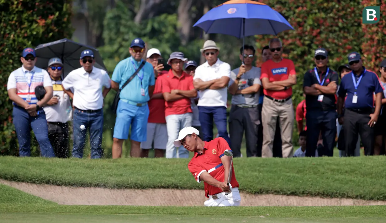 FOTO: Naraajie Emerald Kejutkan Turnamen Golf Pro BRI Indonesia Open 2019 - Ragam Bola.com