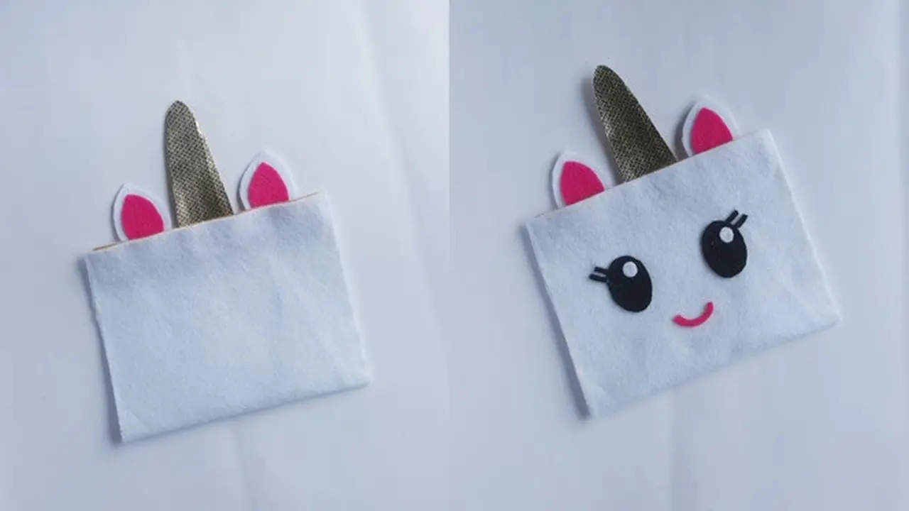 Cara Membuat Dompet dari Kain Flanel Tanpa Jahitan, Cocok untuk Anak ...