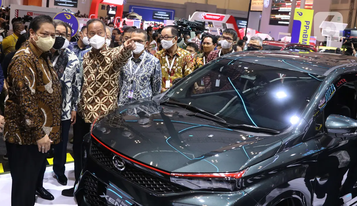 FOTO: Pameran Otomotif GIIAS 2021 Resmi Dibuka - Foto Liputan6.com