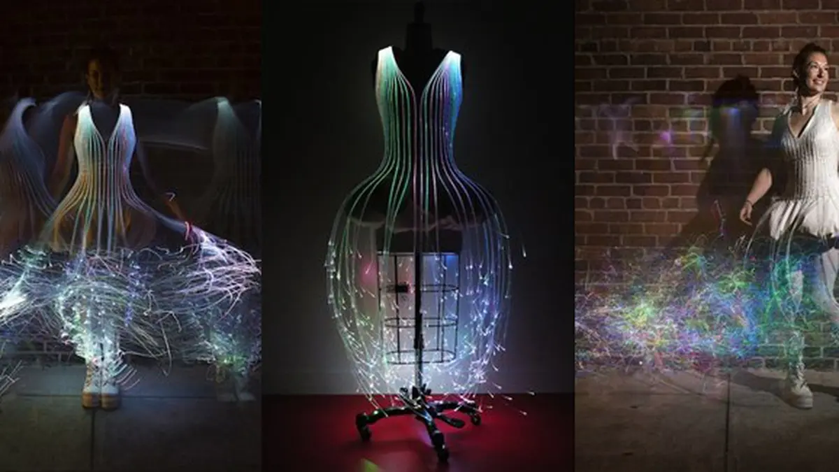 Gaun Cantik Fiber Optik Inilah yang Mungkin Akan Jadi Tren Terbaru di ...