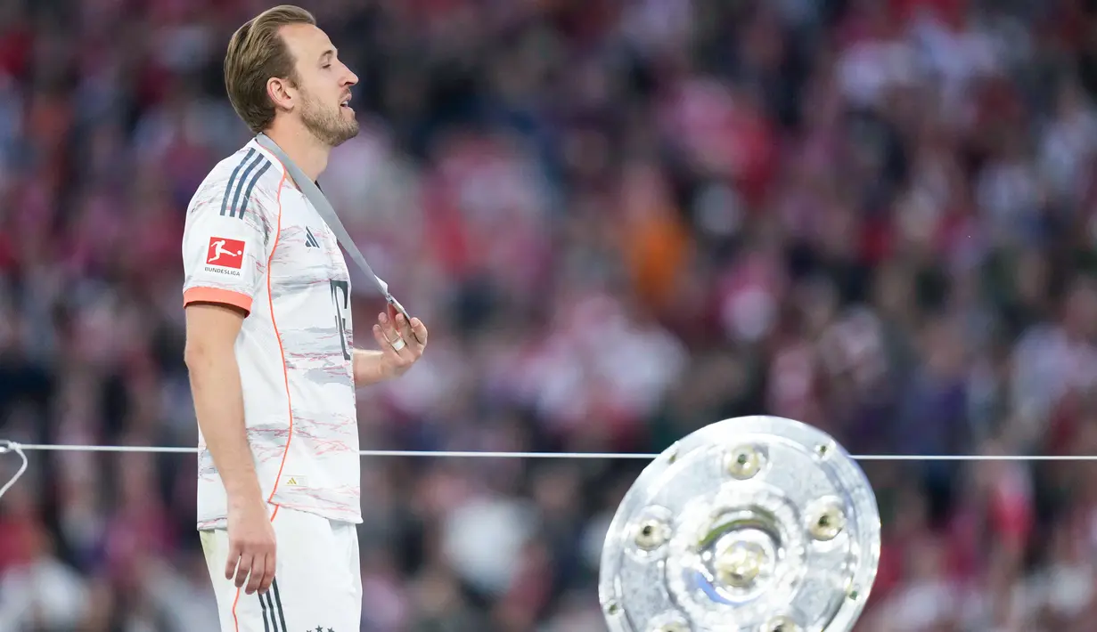 Foto: Hapus Label Raja Tanpa Mahkota, Detik-detik Harry Kane Akhirnya ...