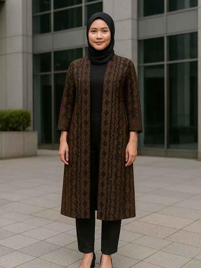 Pilihan 7 Outer Batik untuk Kantor Terbaru, Saatnya Tampil Stylish dan ...