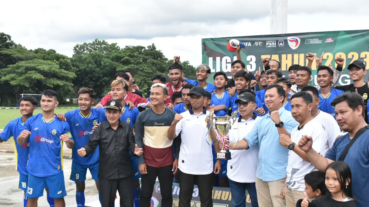 Harnas 31 Bungkam PSBL di Final Liga 3 Zona Lampung - Regional Liputan6.com