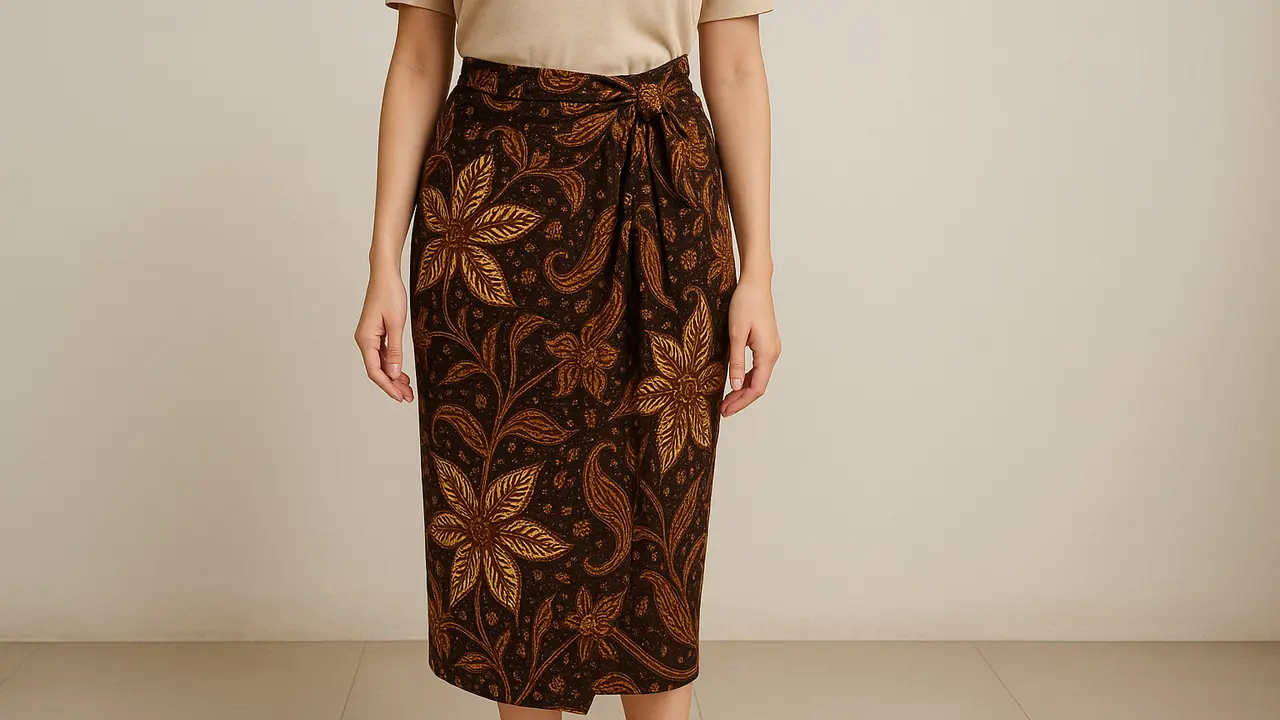 7 Inspirasi Model Rok Span Batik yang Unik dan Cantik, Pilihan Outfit ...