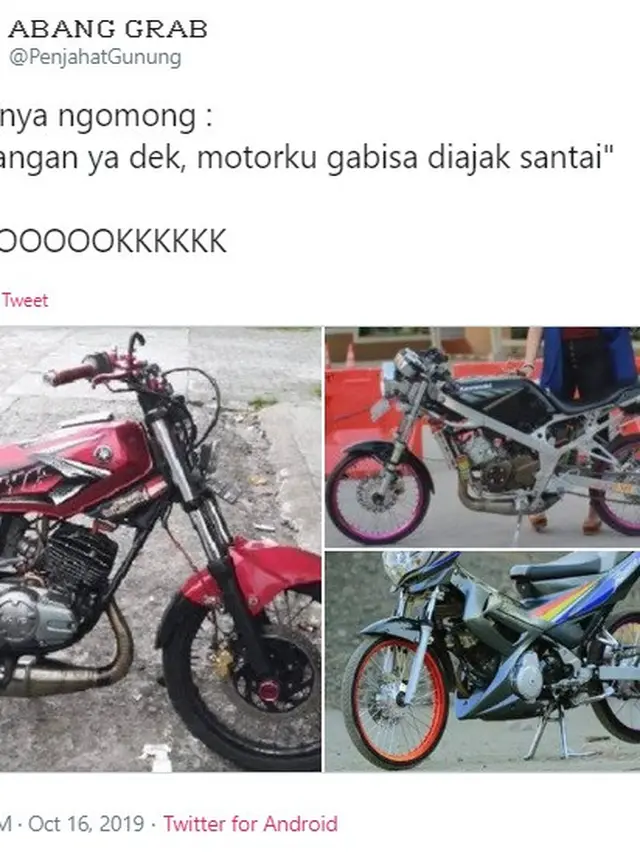 Tipe-Tipe Cowok Berdasarkan Jenis Motornya, Kamu yang Mana? - Citizen6 ...