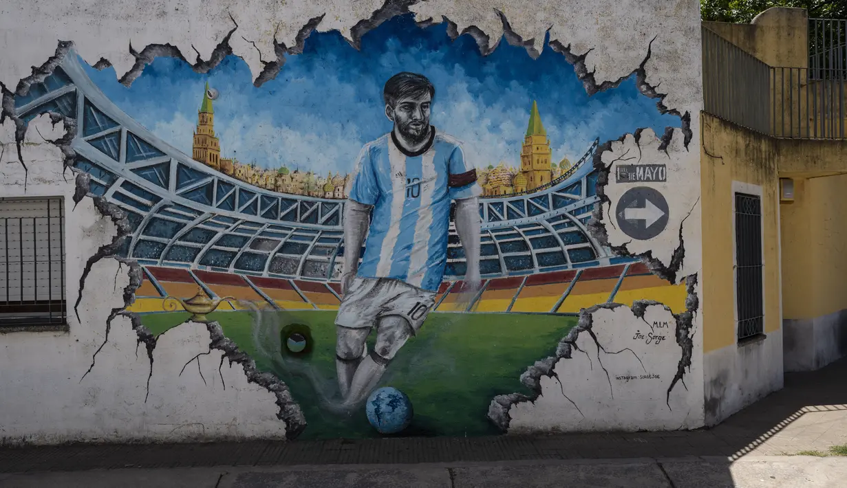Menyambangi Rosario, Kota Kelahiran Bintang Argentina Lionel Messi ...