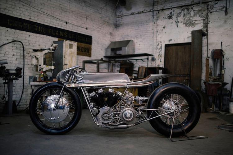 H-D Ironhead 1965 Cafe Racer - Galeri Otosia.com