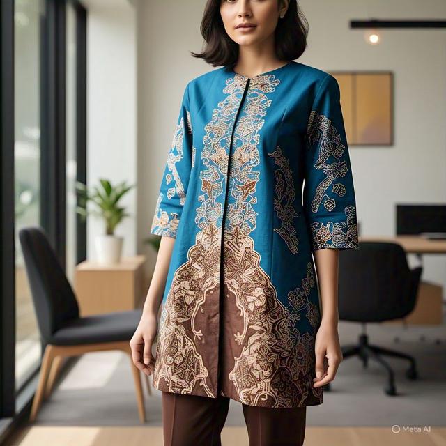 20 Model Tunik Batik Cantik dan Elegan Terbaru 2025, Cocok untuk Acara ...