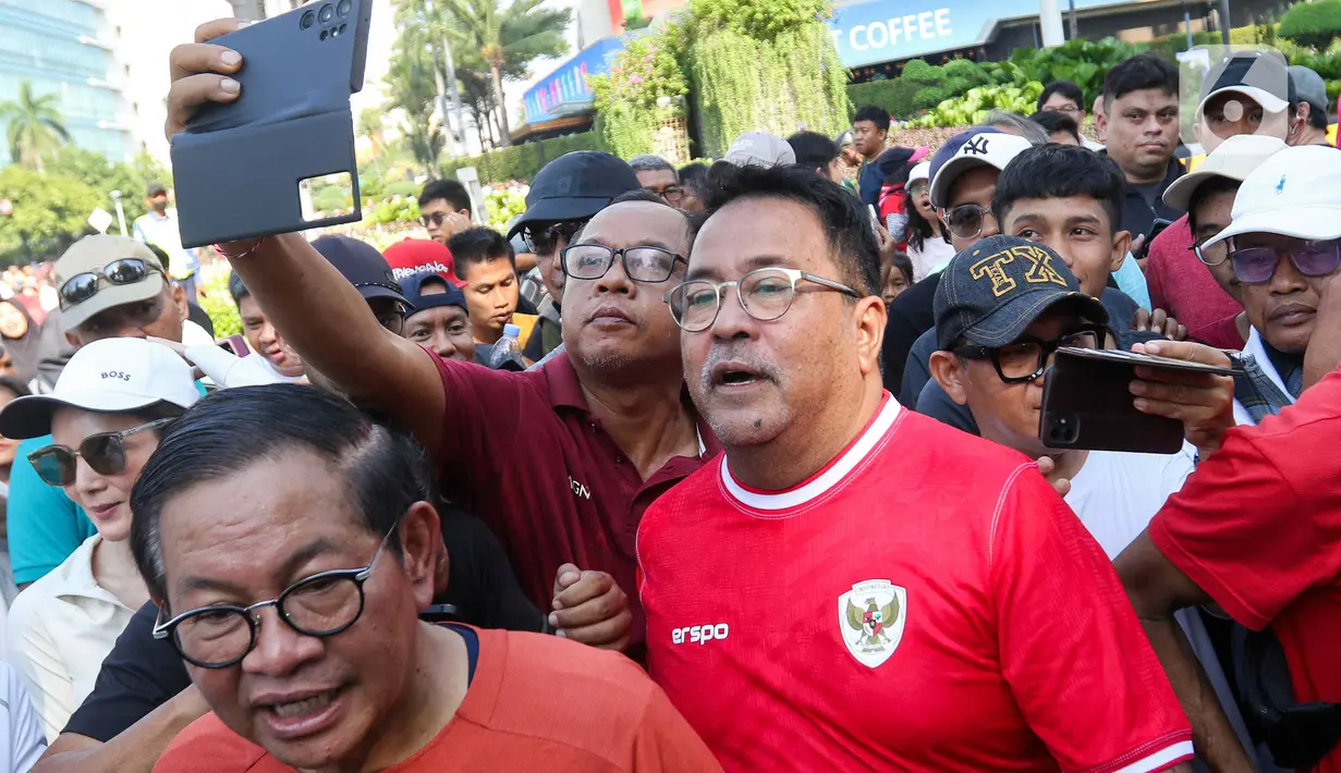 Lagi, Pramono Anung - Rano Karno Sambangi CFD - Foto Liputan6.com