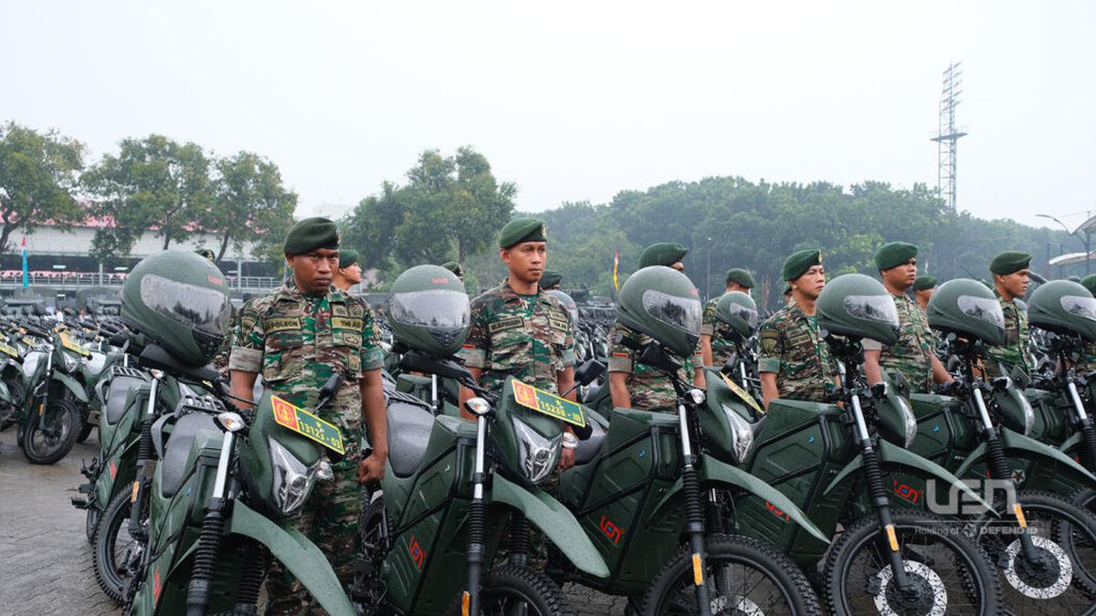 TNI-Polri Gunakan Motor Trail Listrik Buatan Industri Pertahanan Dalam ...