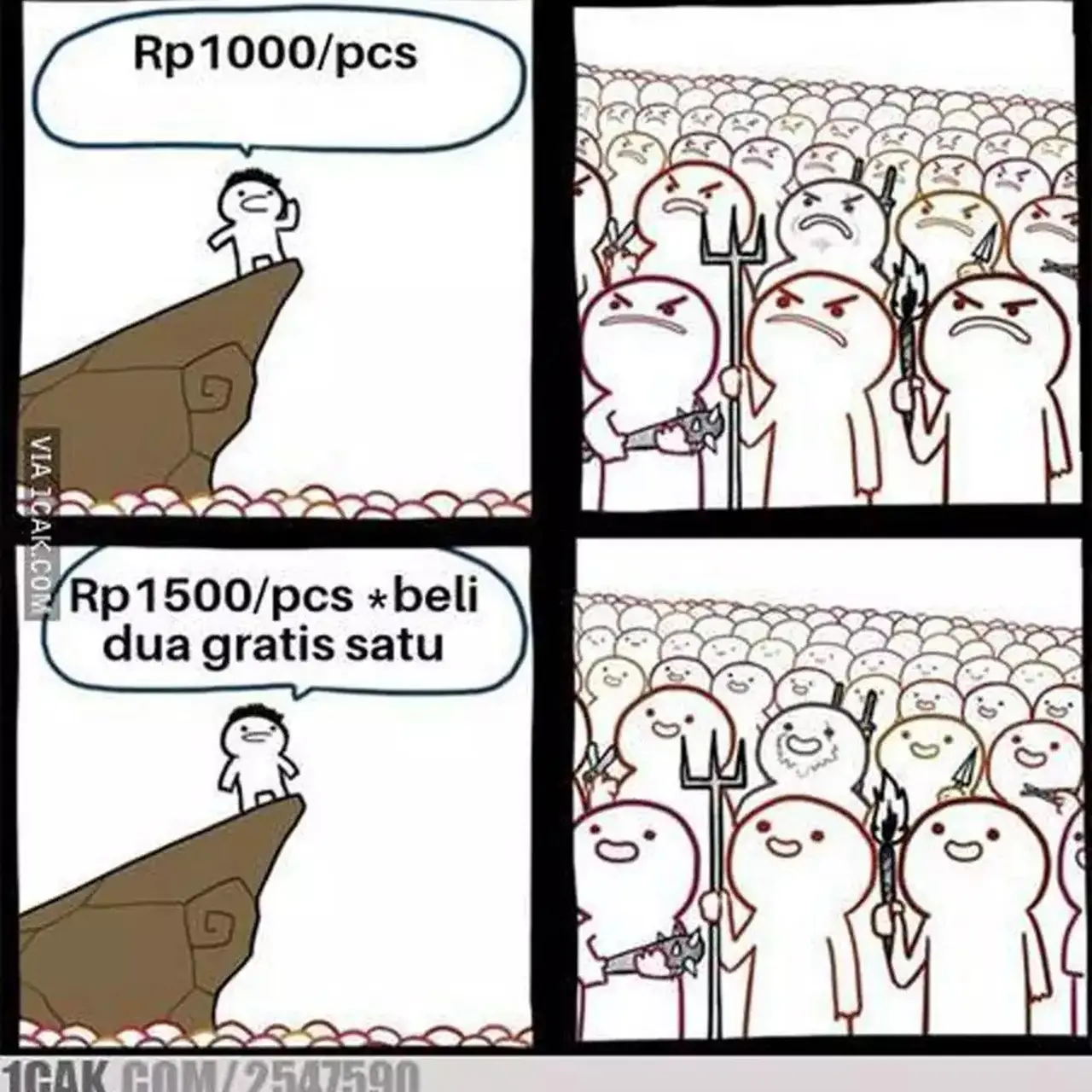 6 Meme Strategi Marketing Ini Relate dengan Pembeli, Diskon Bikin ...