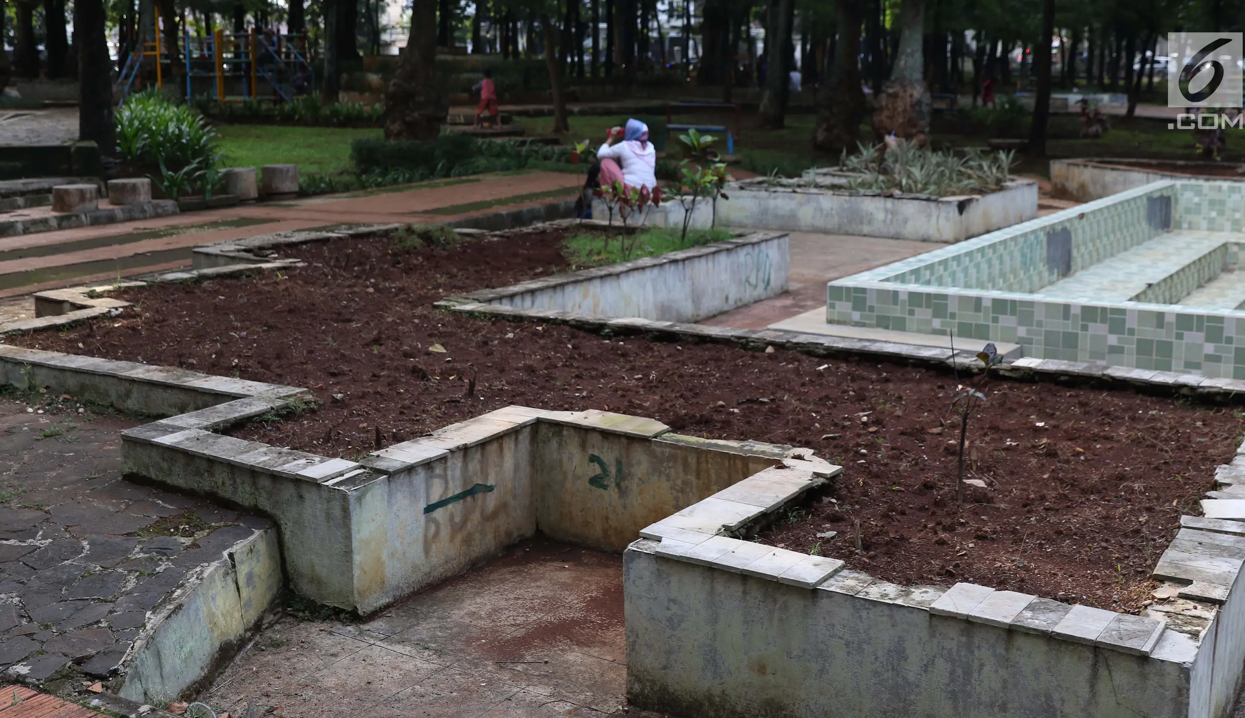 FOTO: Masuk Dalam Rencana Revitalisasi, Ini Kondisi Taman Puring - Foto ...