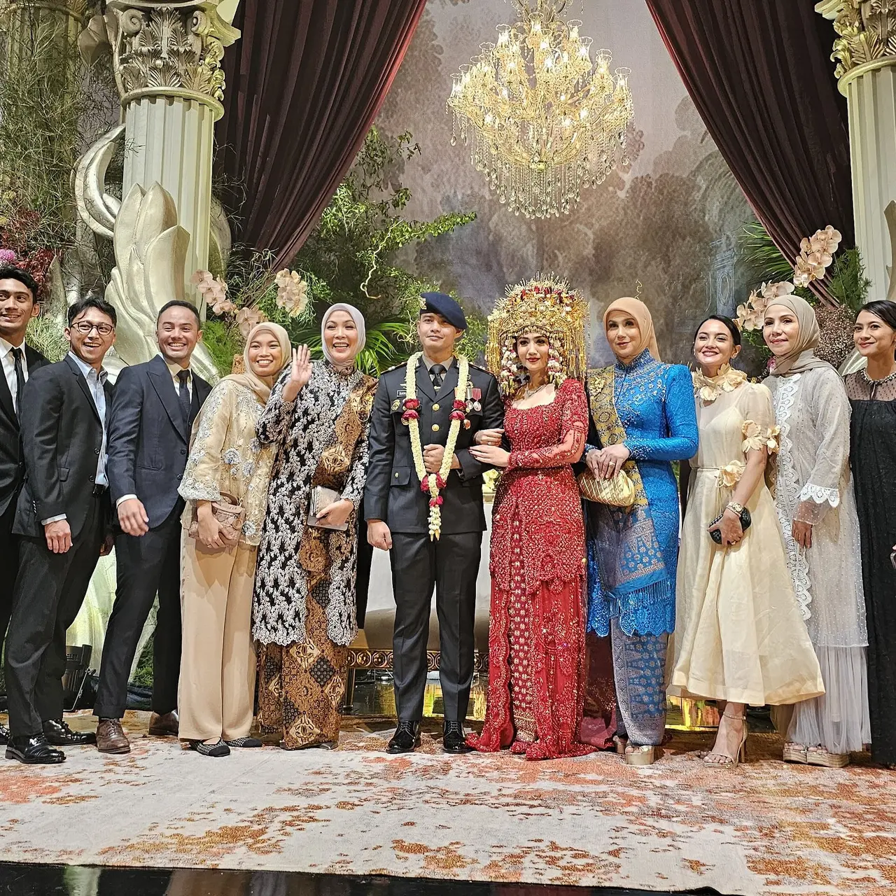 6 Potret Daffa Wardhana di Pernikahan Febby Rastanty, Teman SMA Drajat ...