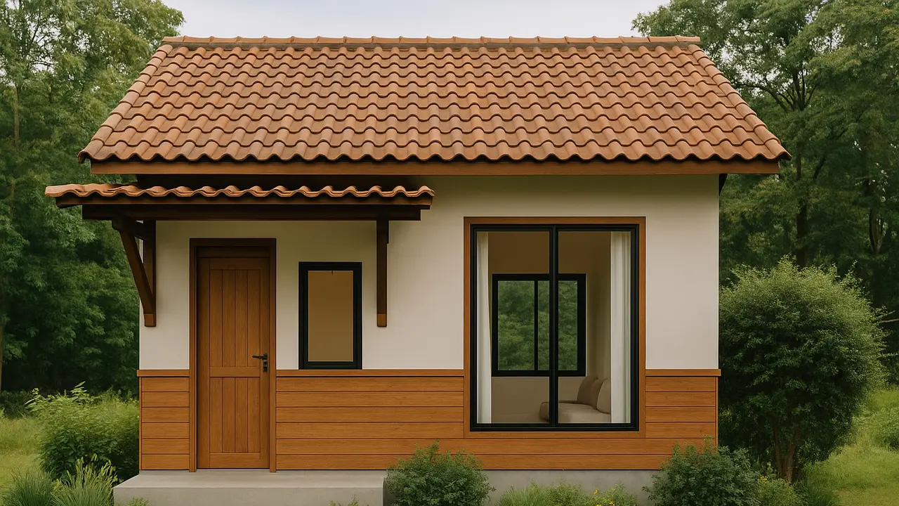 7 Inspirasi Model Rumah Kecil Sederhana dan Estetik di Kampung, Asri ...
