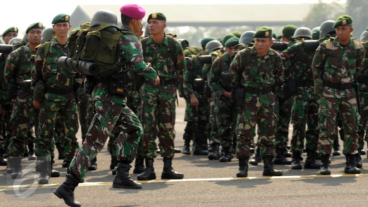 Prajurit TNI di Mimika Bersiaga Padamkan Kebakaran Hutan - News ...