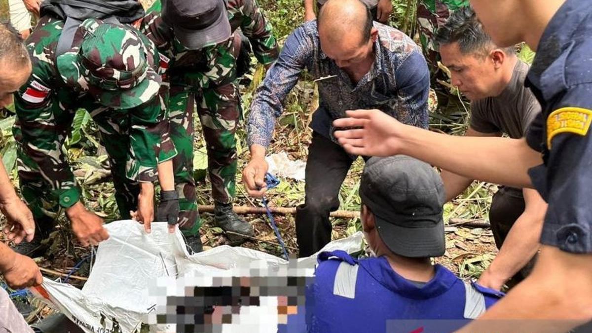 Jenazah Pilot Pesawat Pelita Air yang Jatuh di Nunukan Ditemukan