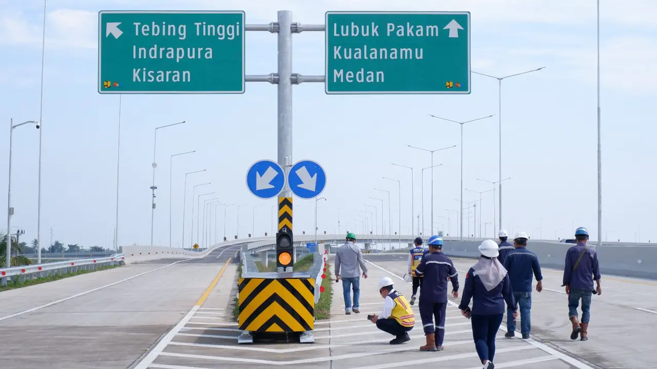 Junction Tebing Tinggi Jalan Tol Trans Sumatera Diuji Laik Fungsi ...