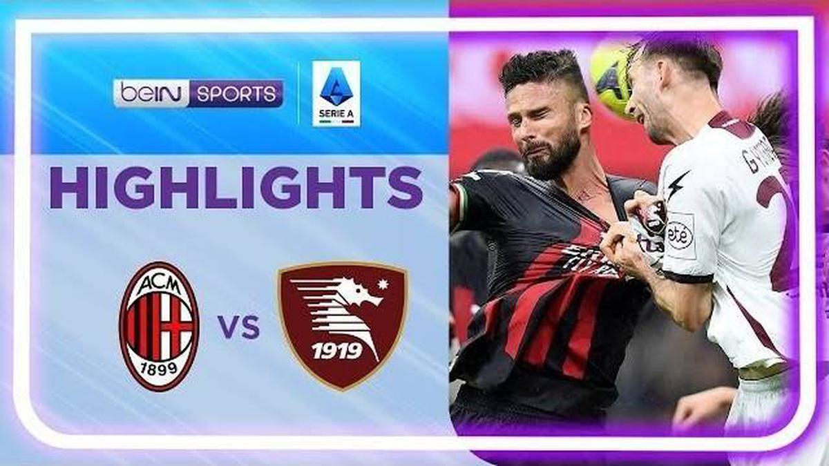 VIDEO: Highlights Liga Italia, AC Milan Ditahan Imbang Salernitana 1-1