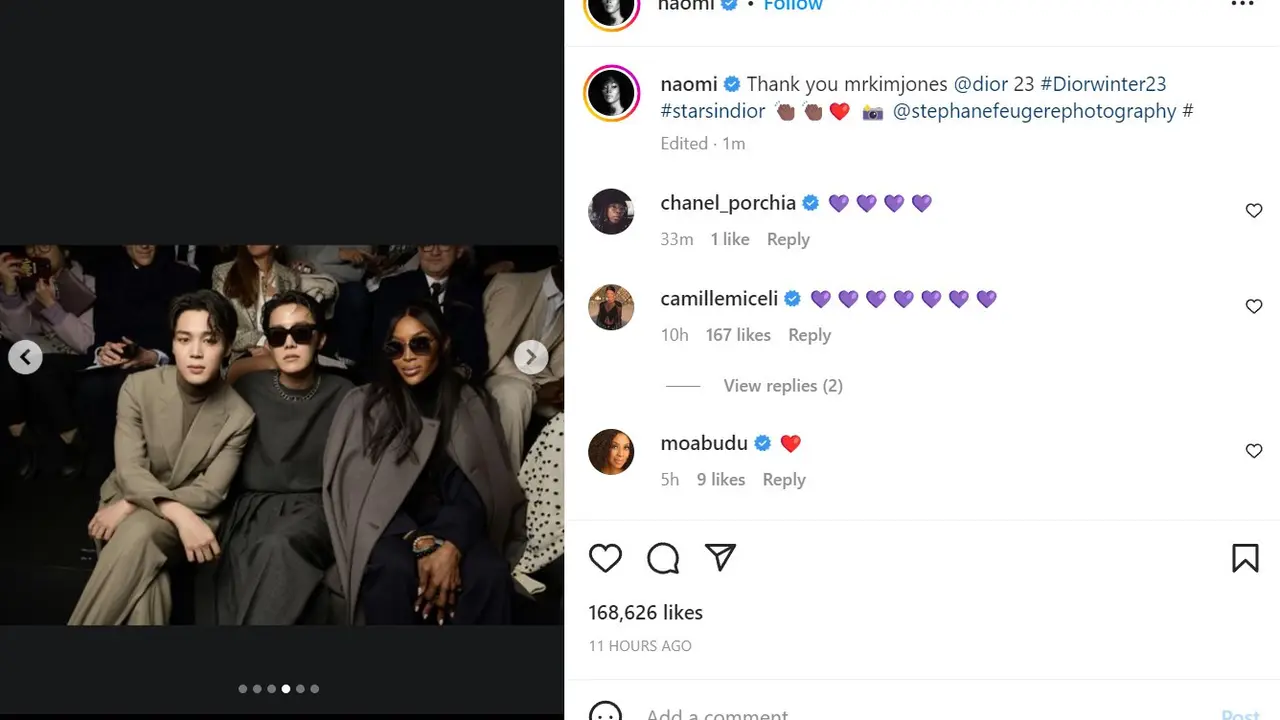 6 Potret Jimin BTS Hadiri Paris Fashion Week, Termasuk Foto Bareng David Beckham - ShowBiz ...