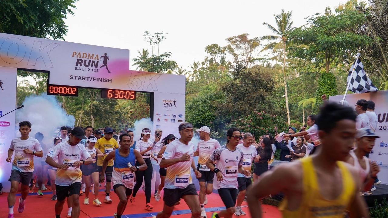 Pertama Kali di Bali, Padma Run Cetak Sejarah dengan Misi Pendidikan