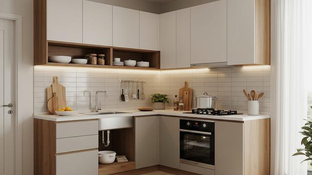 7 Model Kitchen Set Terbaru 2026 untuk Rumah Subsidi yang Minimalis ...