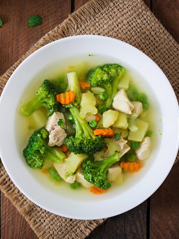 Resep Sayur Sop Brokoli dengan Kentang - Food Fimela.com