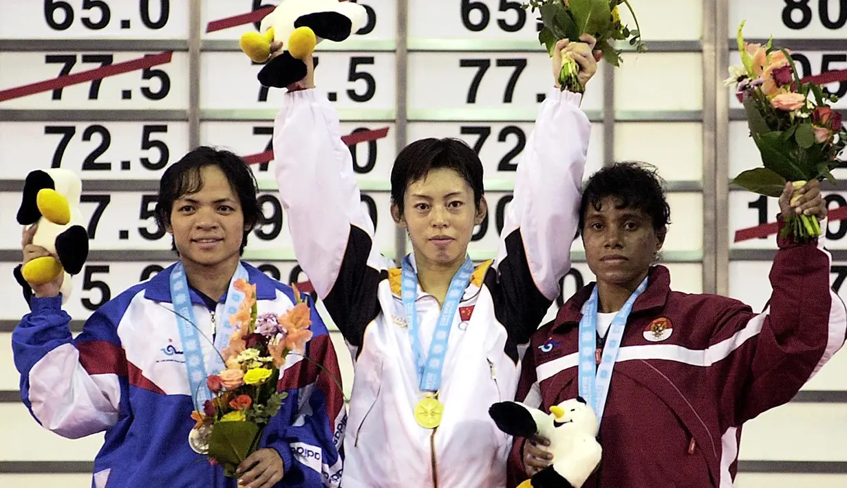 Foto: Mengenang Kembali Legenda Angkat Besi Lisa Rumbewas, Harumkan ...