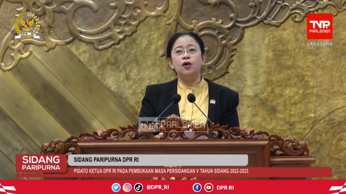 Buka Masa Sidang DPR RI, Puan Maharani Janji Rampungkan 9 RUU Prioritas ...