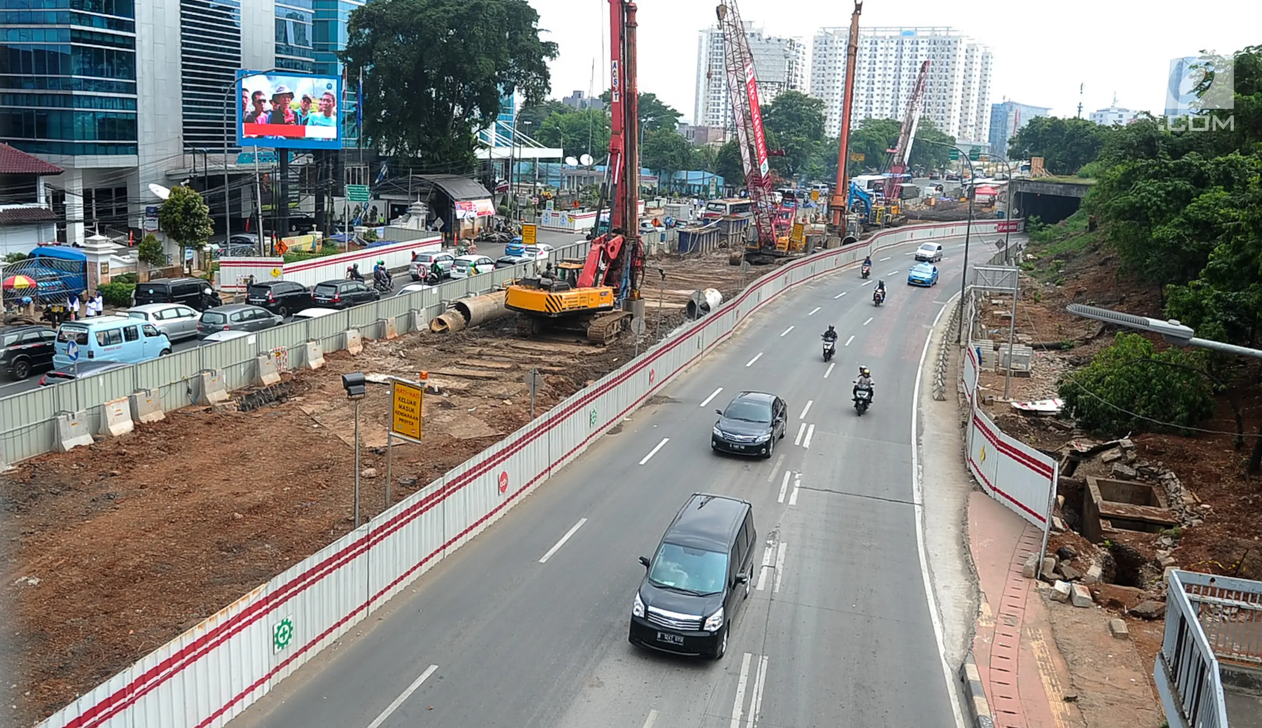 Pengerjaan Long Span LRT Dimulai Minggu Ini - Foto Liputan6.com