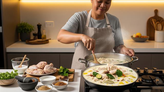 Resep Opor Ayam Putih, Menu Lebaran dengan Kuah Gurih yang Lezat