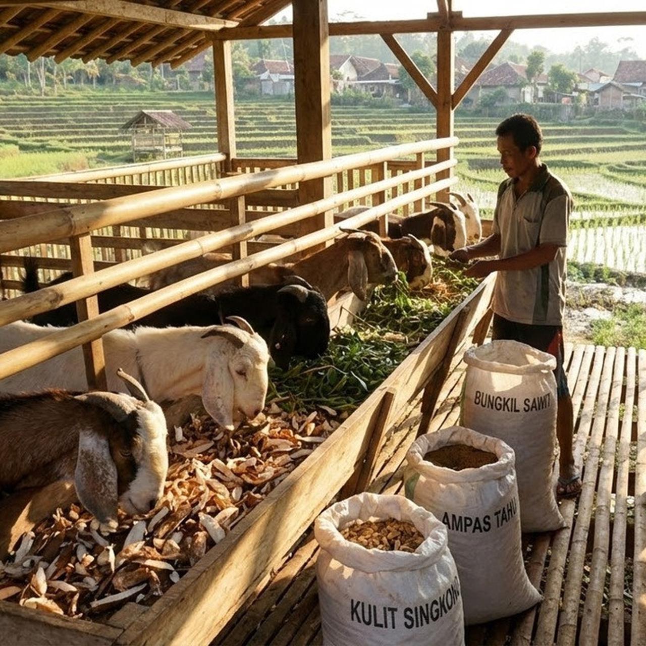 Cara Ternak Kambing 5 Ekor untuk Pemula, Lebih Hemat Sistem Kandang ...