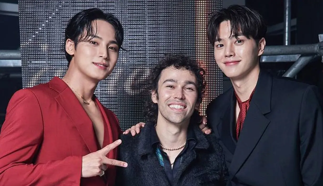 Keakraban Song Kang dan Mingyu Seventeen di Event Cartier, Reuni MC ...