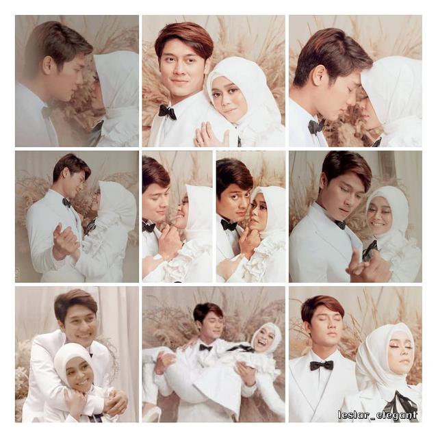 6 Foto Prewedding Terbaru Lesty Kejora dan Rizky Billar dengan Nuansa Serba Putih - Hot Liputan6.com