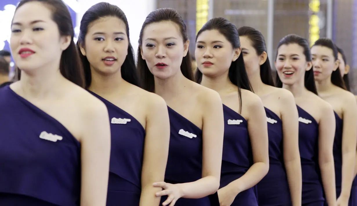 FOTO: Barisan SPG Cantik yang Jadi Daya Tarik di GIIAS 2019 - Ragam ...