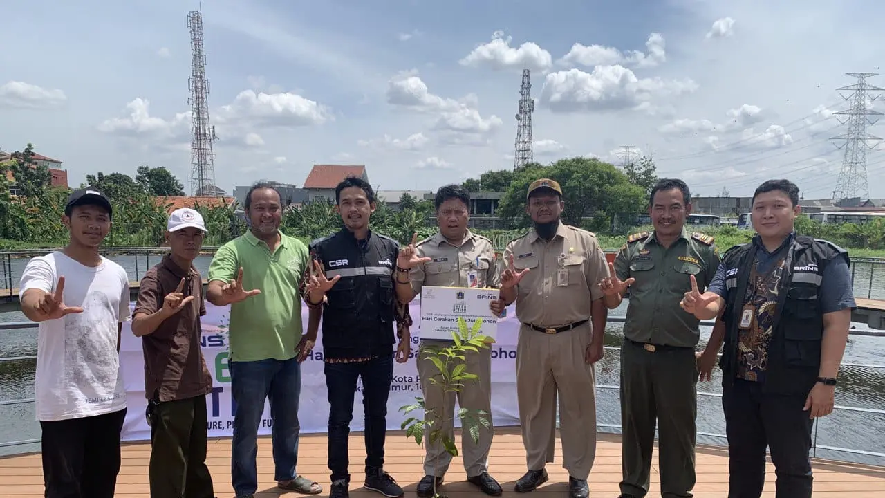 Peringati Hari Bakti Rimbawan ke-40 Tahun 2023, BRINS Lakukan CSR Hijaukan Bumi Birukan Langit ...