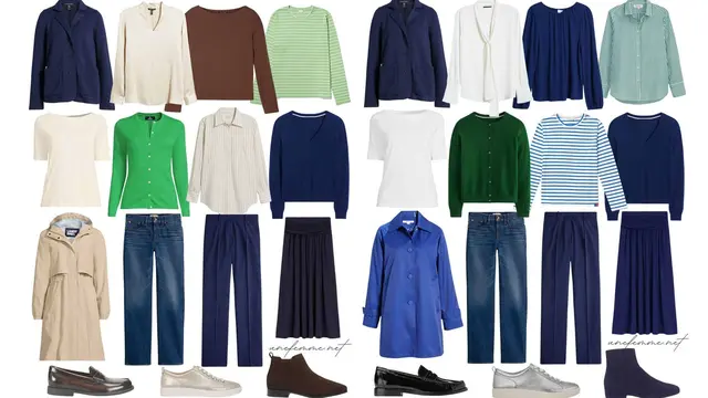 Mix and Match Outfit untuk Liburan: Capsule Wardrobe yang Minimalis ...