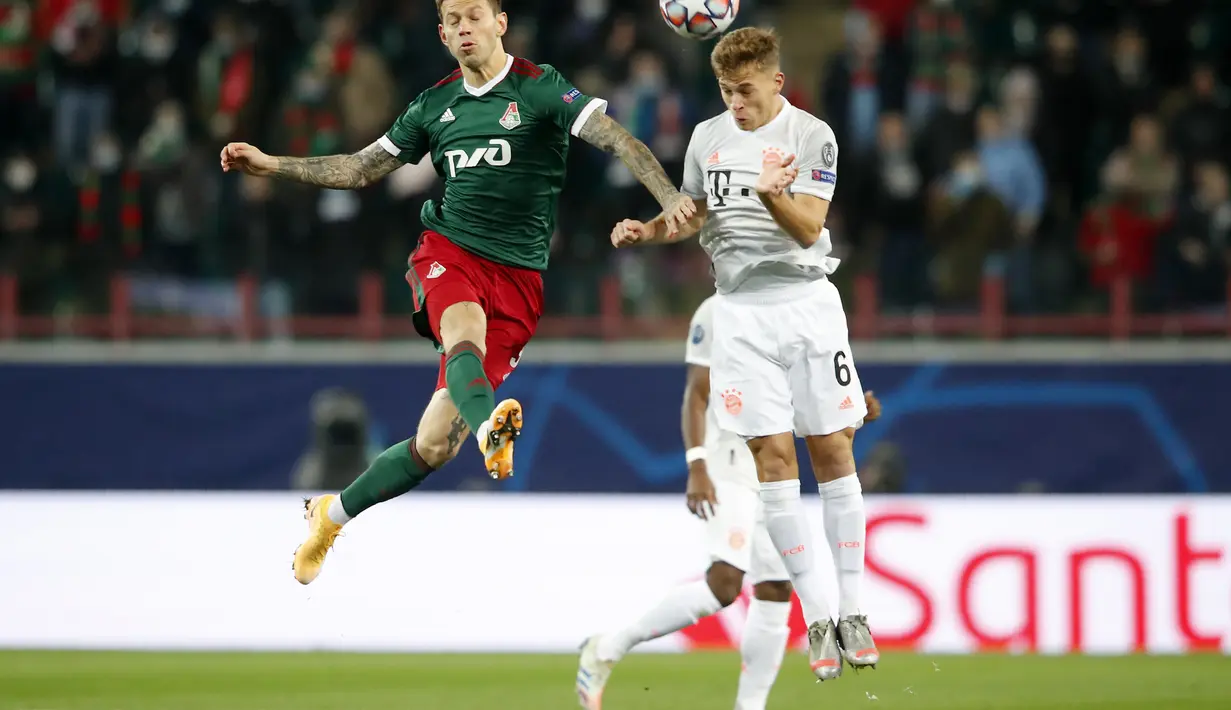 FOTO: Bayern Munchen Menang Tipis di Kandang Lokomotiv Moscow - Foto ...
