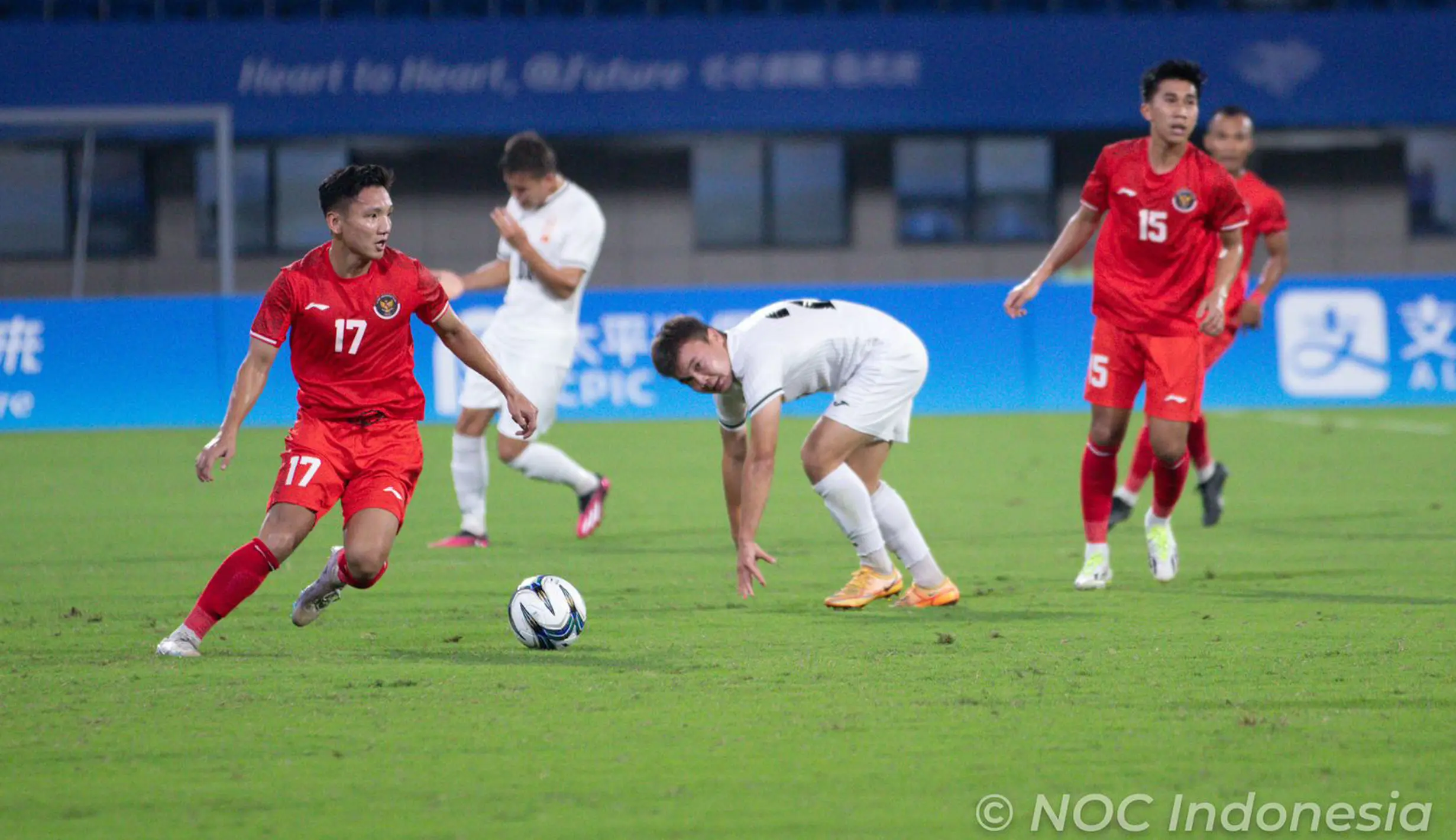 Sepak Bola Asian Games 2023: Gol Ramai Rumakiek dan Hugo Samir Bawa ...