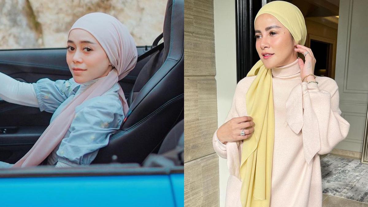 10 Gaya Hijab Turban ala Seleb, Lesti Kejora hingga Olla Ramlan - Photo ...
