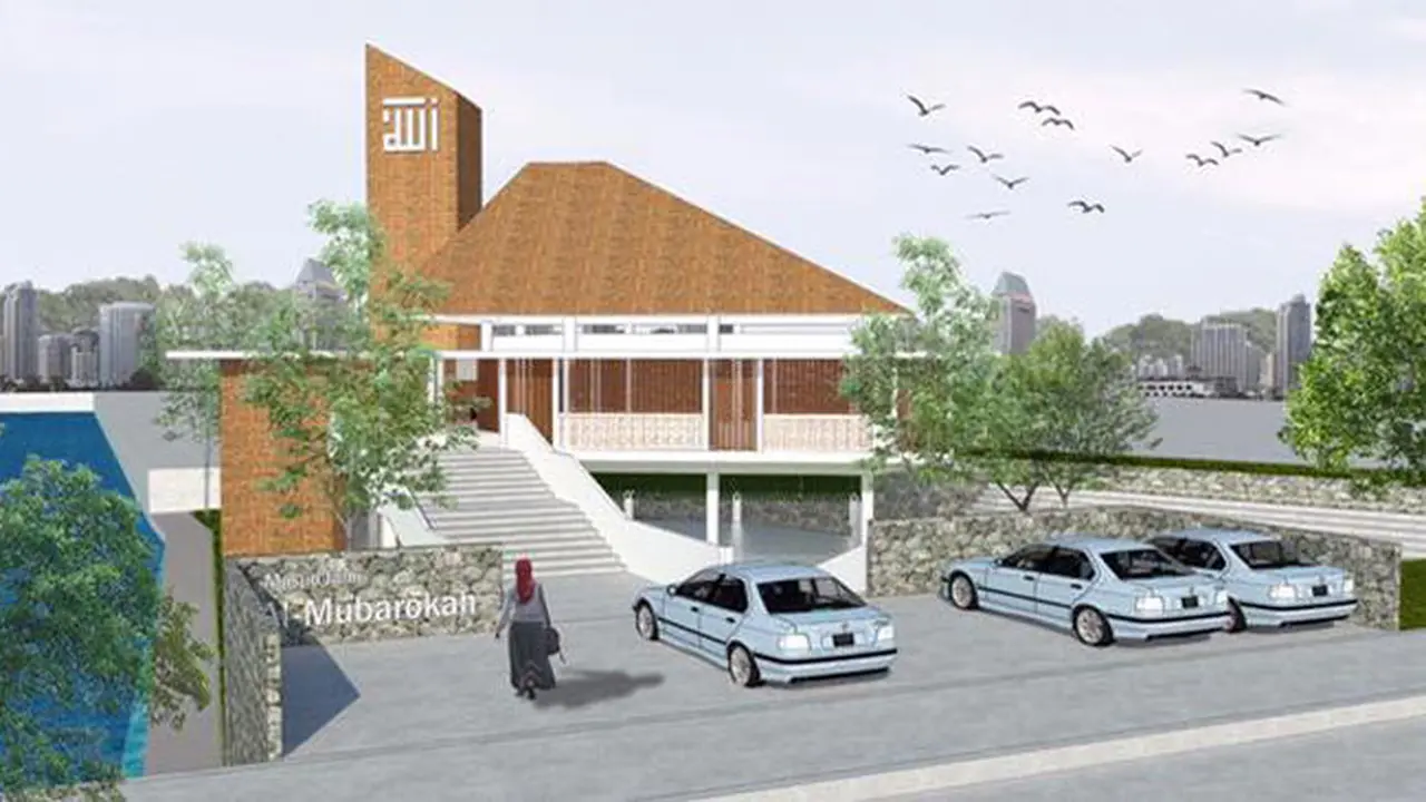 Masjid Al Mubarokah di Kalijodo Memiliki Arti Tempat yang Dilimpahi ...